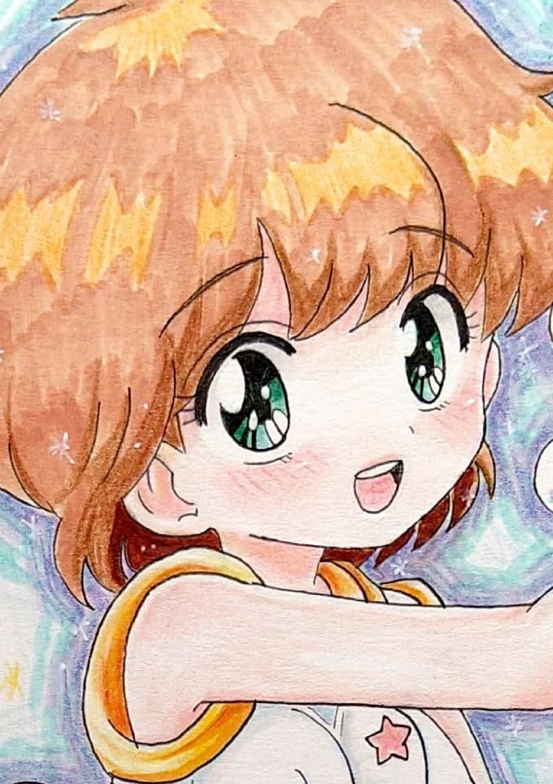 【未使用】同人手描きイラスト 魔法のスターマジカルエミ 香月舞 A5サイズの落札情報詳細 ヤフオク落札価格検索 オークフリー 