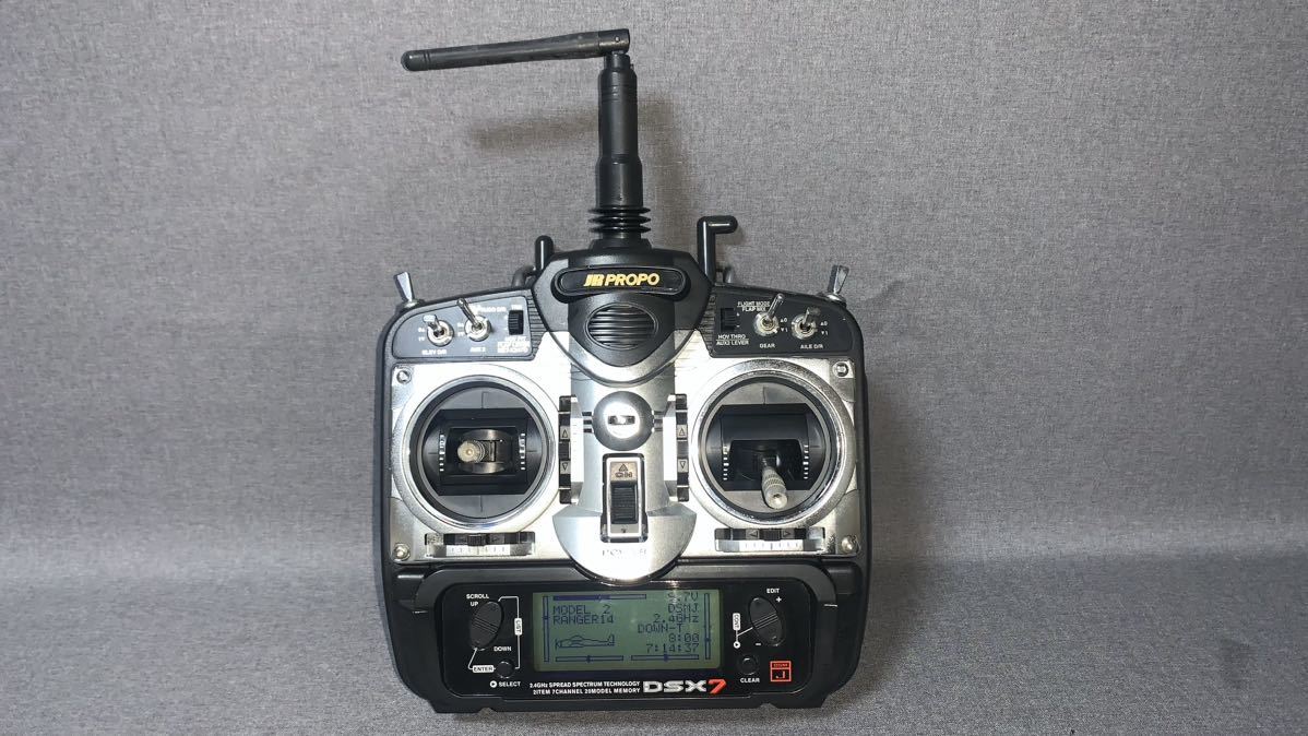 【やや傷や汚れあり】JR PROPO DSX7 2.4GHz 7ch DSMJ 送信機 ヘリコプター/飛行機T/R JR R/C モード1 (右スロットル)の落札情報詳細 - ヤフオク落札価格 ...