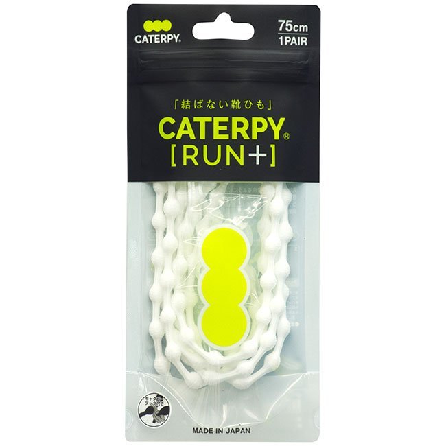 【未使用】結ばない ほどけない 靴紐 シルクホワイト キャタピラン プラス CATERPY RUNの落札情報詳細 - ヤフオク落札価格検索 オークフリー