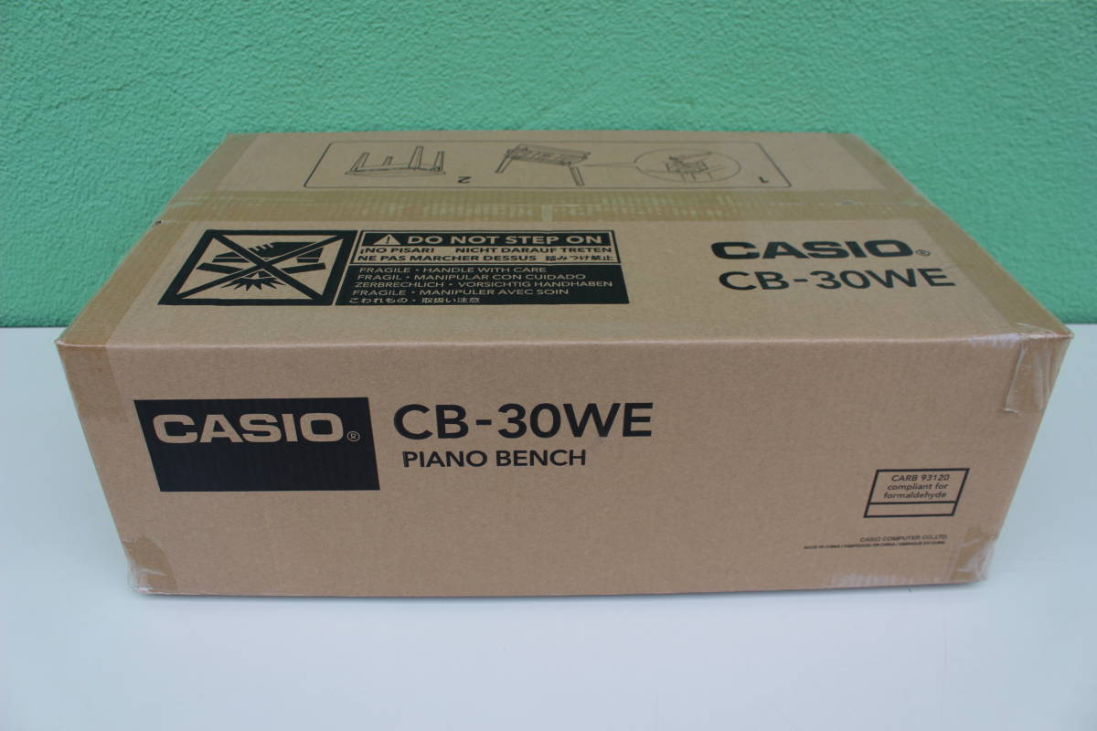 【未使用】カシオ CASIO CB-30WE [プリヴィア対応高低自在イス ホワイト] 未開封 箱痛み品の落札情報詳細 - ヤフオク落札価格 ...