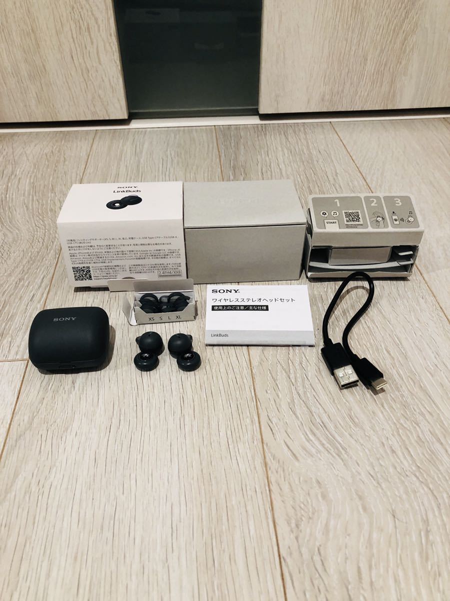 【目立った傷や汚れなし】SONY LinkBudsソニー WF-L900/HM グレー ワイヤレスステレオヘッドセットジャンクの落札情報詳細 - ヤフオク落札価格検索 オークフリー