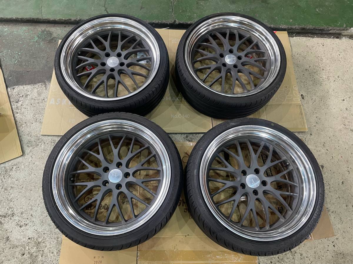 【目立った傷や汚れなし】o!WORK GNOSIS CV201 19×8.5J+37/9.5J+43 VE304 235/40R19 265/35R19 ワーク/グノーシス/GV01/O ...