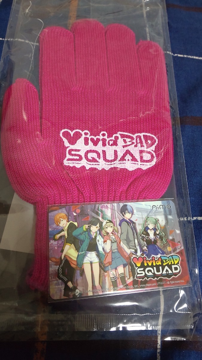 【未使用】【プロセカ×チュウニズム】CHUNITHM プロジェクトセカイ feat.初音ミク ワンダショAime 手袋 2点セット【vivid BAD SQUAD】の落札情報詳細 - ヤフオク ...