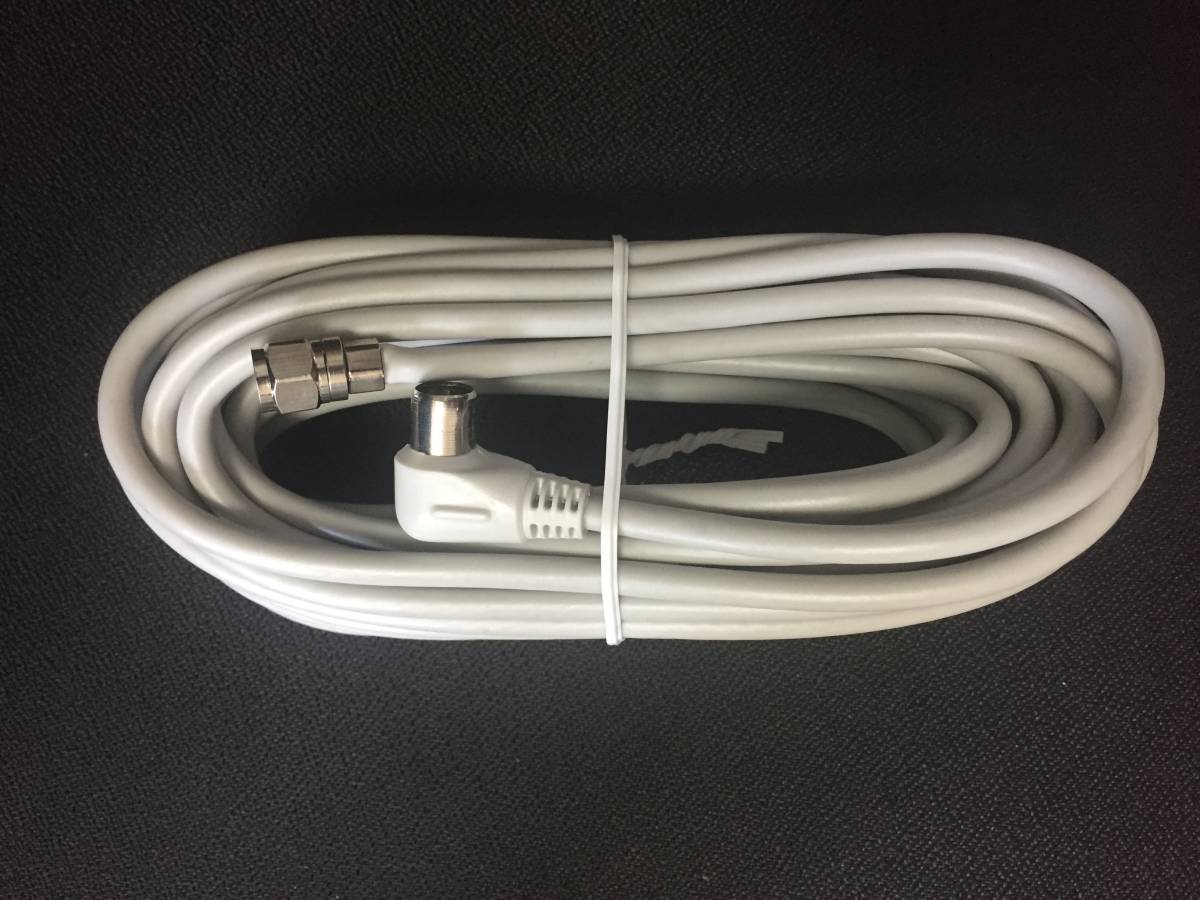 【未使用】4K8K対応S4CFB高シールドL/F型アンテナケーブル 5mの落札情報詳細 - ヤフオク落札価格検索 オークフリー