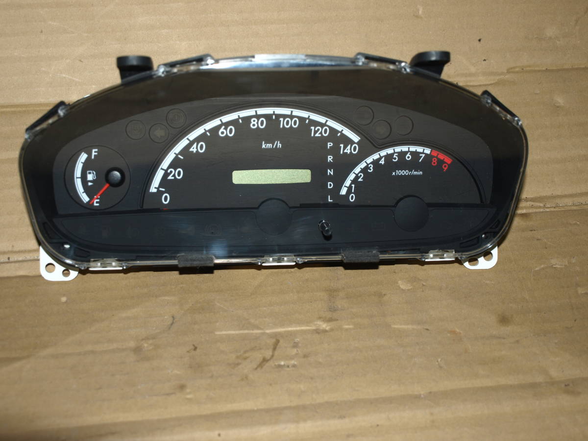 【やや傷や汚れあり】★ DBA-RN2 ステラ RN1 RN2 ステラカスタム 純正 メーター タコメーター メーターASSY AWD カスタムR 距離不明 9万キロ～ ☆230320の落札 ...