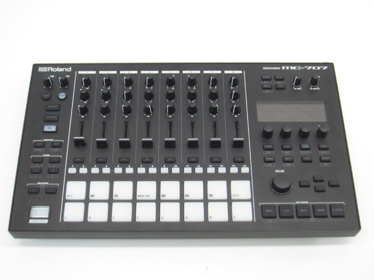 【傷や汚れあり （詳細）】Roland MC-808 sample groovebox 実用品 ジャンク扱いの落札情報詳細 - ヤフオク落札 ...