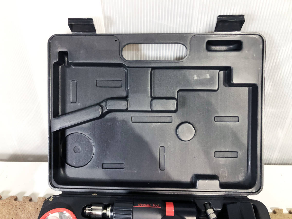 【やや傷や汚れあり】★ 中古★MODULAR TOOL KIT 5-in-1 ツールキット DT-100 ドライバー ライト 電動工具セット ...