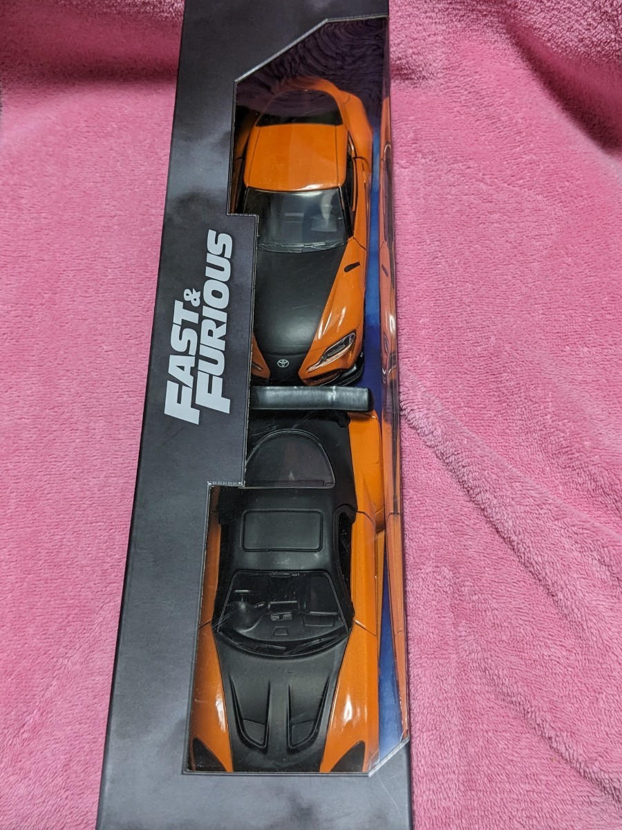 【未使用】★ジャダトイズ ワイルドスピードトヨタ スープラ 80★JADA TOYS TOYOTA SUPRA レア WILD SPEED ...