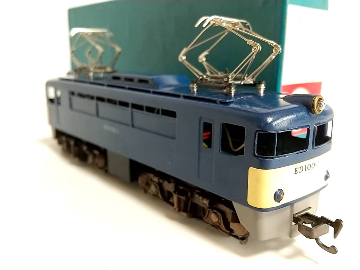 【傷や汚れあり】KTM 自由形電気機関車 ED100 程度良好 箱付。の落札情報詳細 - ヤフオク落札価格検索 オークフリー
