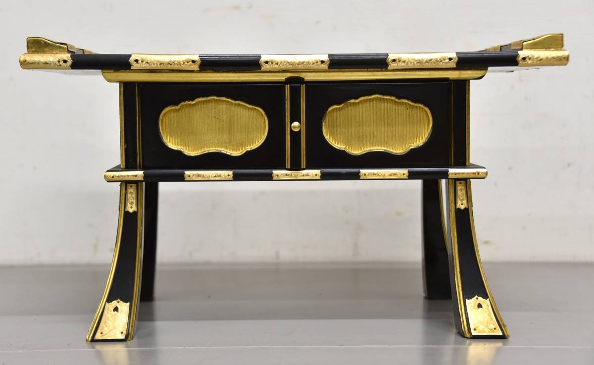 【傷や汚れあり】JY5-287【現状品】経机 経台 仏壇前｜引き出し1段｜幅約53cm×高さ約29cm｜仏具 供養台 お供え机｜中古品の落札情報詳細 - ヤフオク落札価格検索 オークフリー