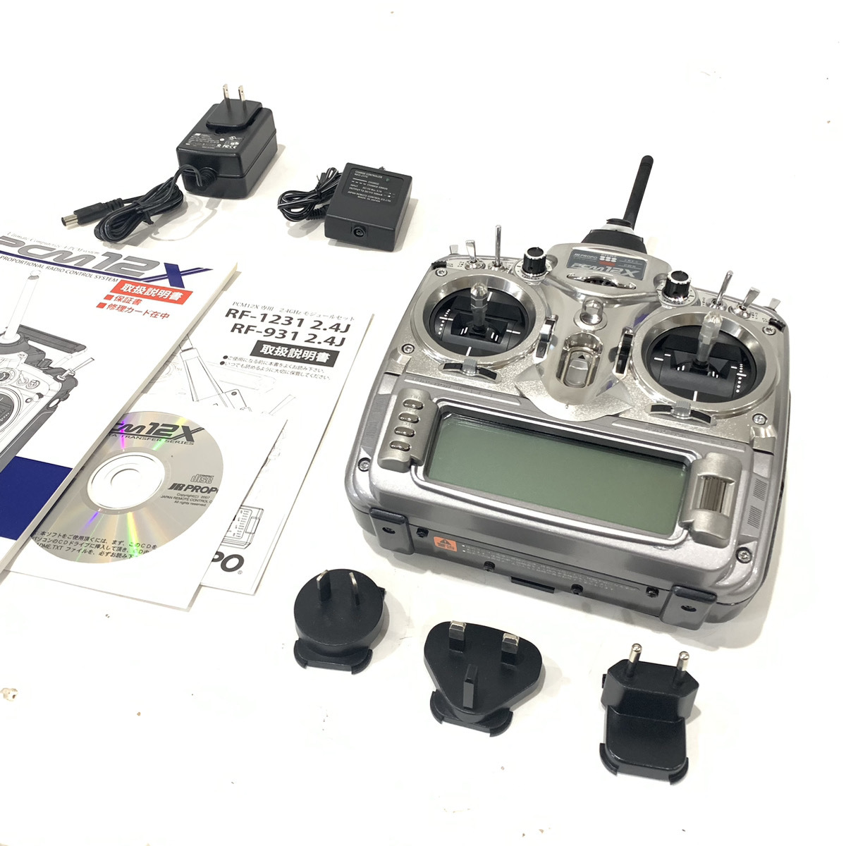 【目立った傷や汚れなし】【A2681】JR PROPO PCM 12X ラジコン送信機 動作品の落札情報詳細 - ヤフオク落札価格検索 オークフリー
