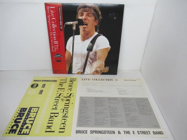 【傷や汚れあり】LP盤レコード)Bruce Springsteen & The E Street Band/LIVE COLLECTION ...