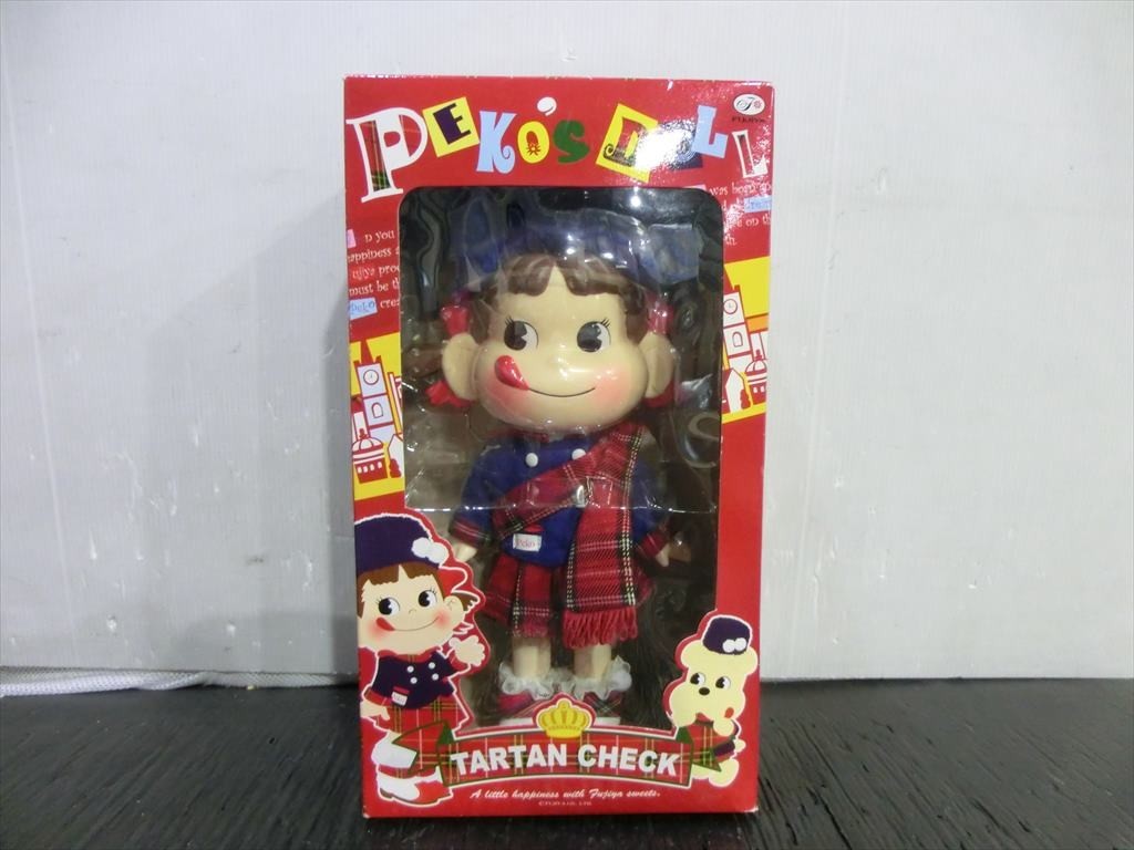 【未使用】T【F0-46】【80サイズ】未開封/2008 PEKO'S DOLL/タータンチェック ペコちゃん人形/※外箱傷み有の落札情報詳細 ...