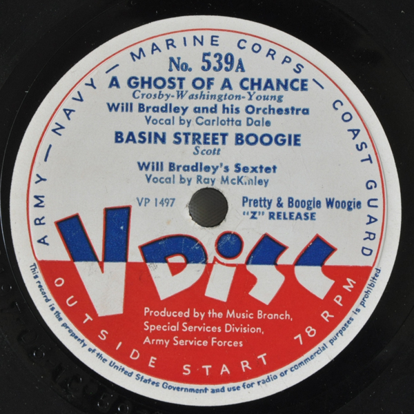 【傷や汚れあり】試聴済 リー・ワイリー V Disc No. 539 / Lee Wiley - It's Only A Paper Moon ...