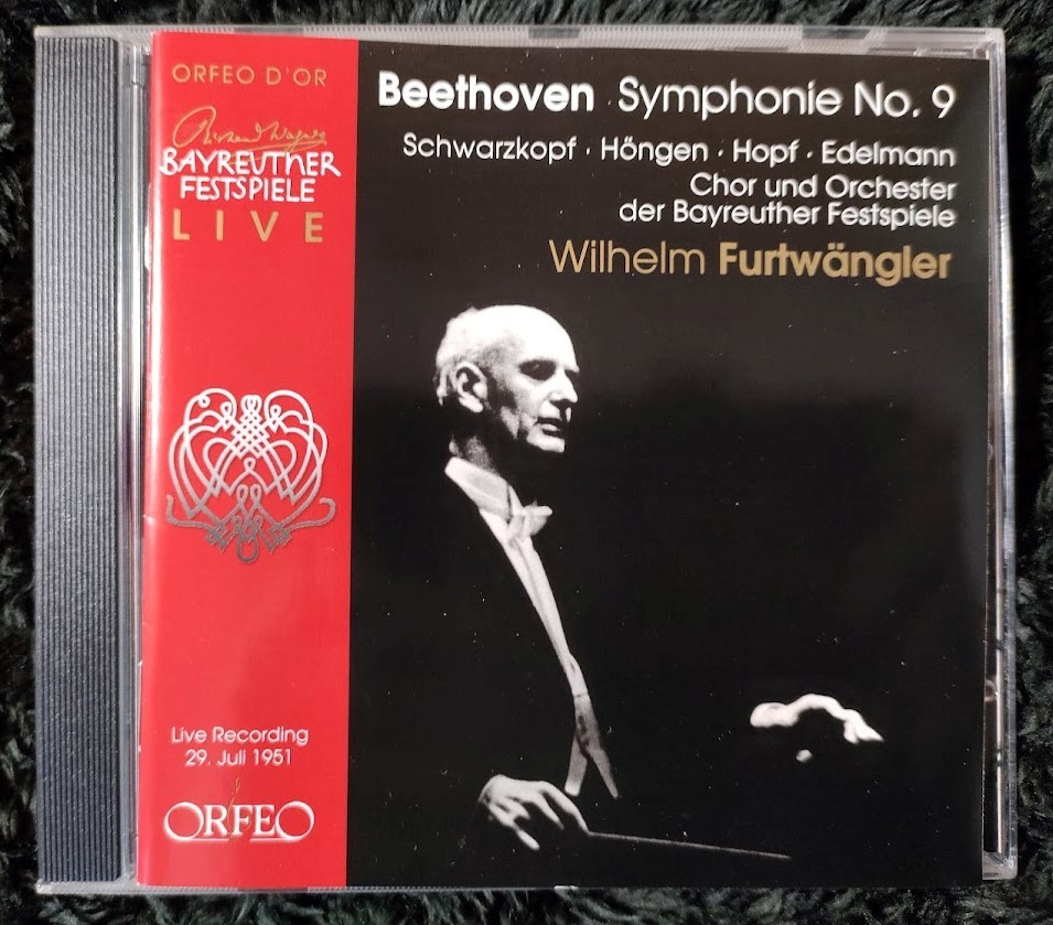 【目立った傷や汚れなし】CD/LIVE/ORFEO D'OR/IMPORTED/MONO/FURTWANGLER&BAYERN FESTIVAL OECHESTRA/BEETHOVEN ...
