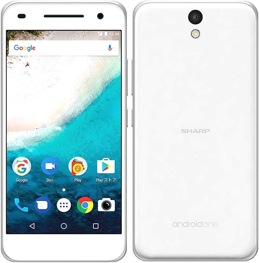 【未使用】②未使用品 本体のみ ワイモバイル Android One S1 ホワイト SIMフリー アンドロイドスマホの落札情報詳細 - ヤフオク落札価格検索 オークフリー