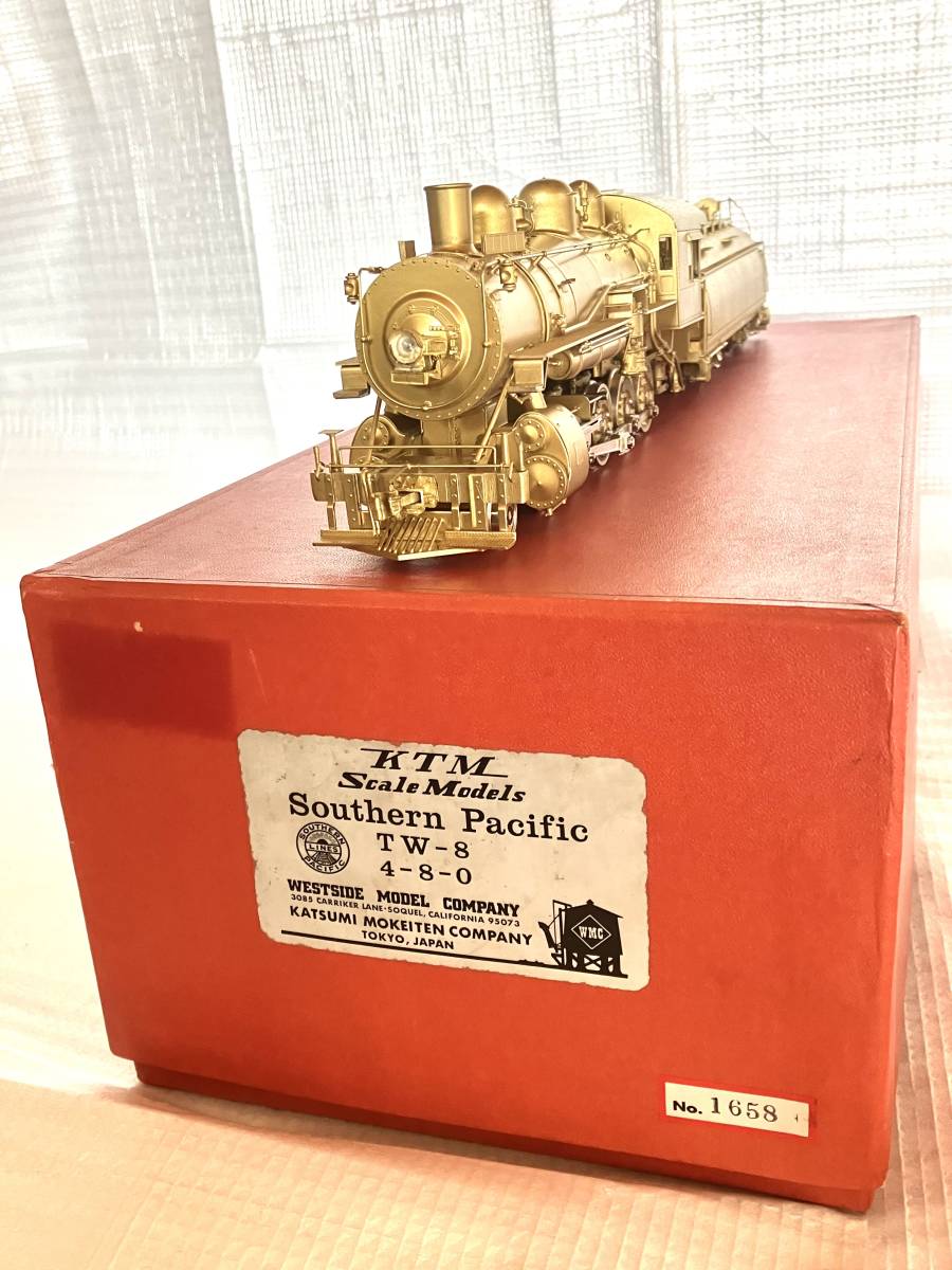 【未使用に近い】☆ 極美車 走行良好 KTM Oゲージ 4-8-0 カツミ製 蒸気機関車 鉄道模型 Scale Models Southern ...