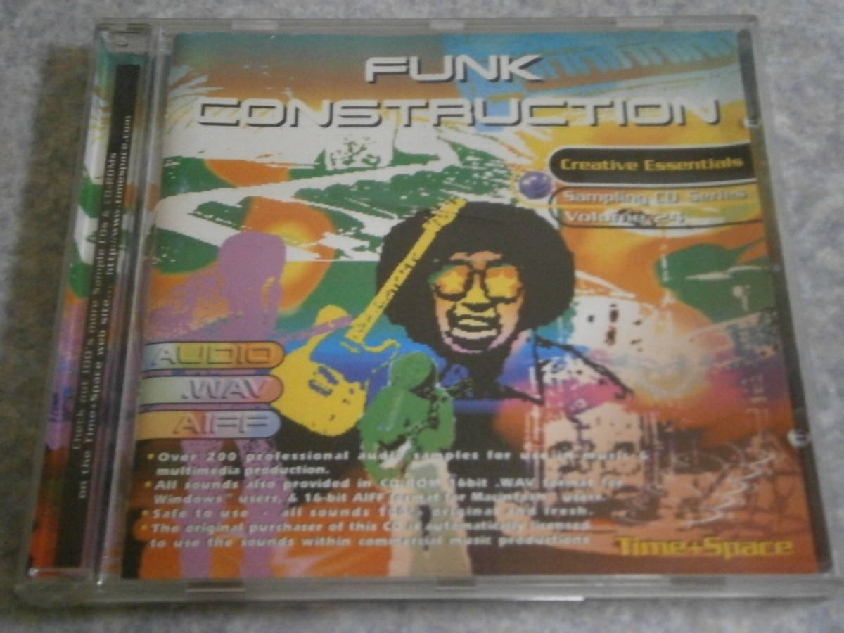 【やや傷や汚れあり】ZERO-G【FUNK CONSTRUCTION】Creative Essentials Sanpling CD ...