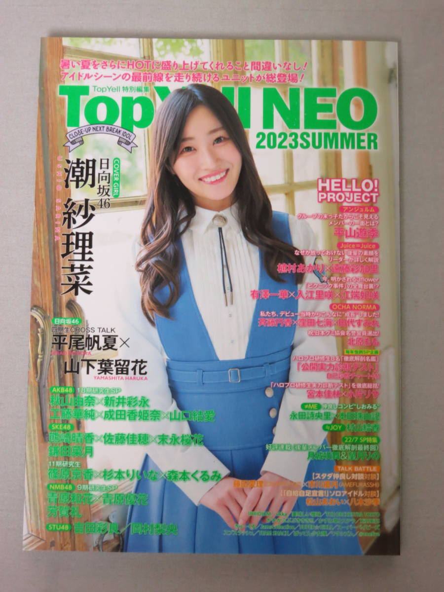 【傷や汚れあり】Top Yell NEO 2023 SUMMER トップエール 応募はがき無 日向坂46 潮紗理菜 平尾帆夏 山下葉留花 AKB48 SKE48 NMB48 STU48の落札 ...