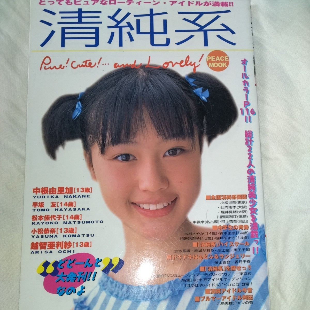 【やや傷や汚れあり】清純系 vol.1 中根由里加 早坂友 松本佳代子 2001年発売 z10の落札情報詳細 - Yahoo!オークション落札価格検索 オークフリー