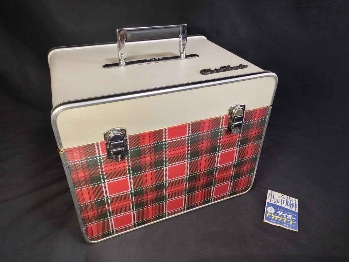 【目立った傷や汚れなし】★美品 タイガー ドライブクーラー DC-140 14リットル 昭和レトロ クーラー ボックス アウトドア Tiger ...