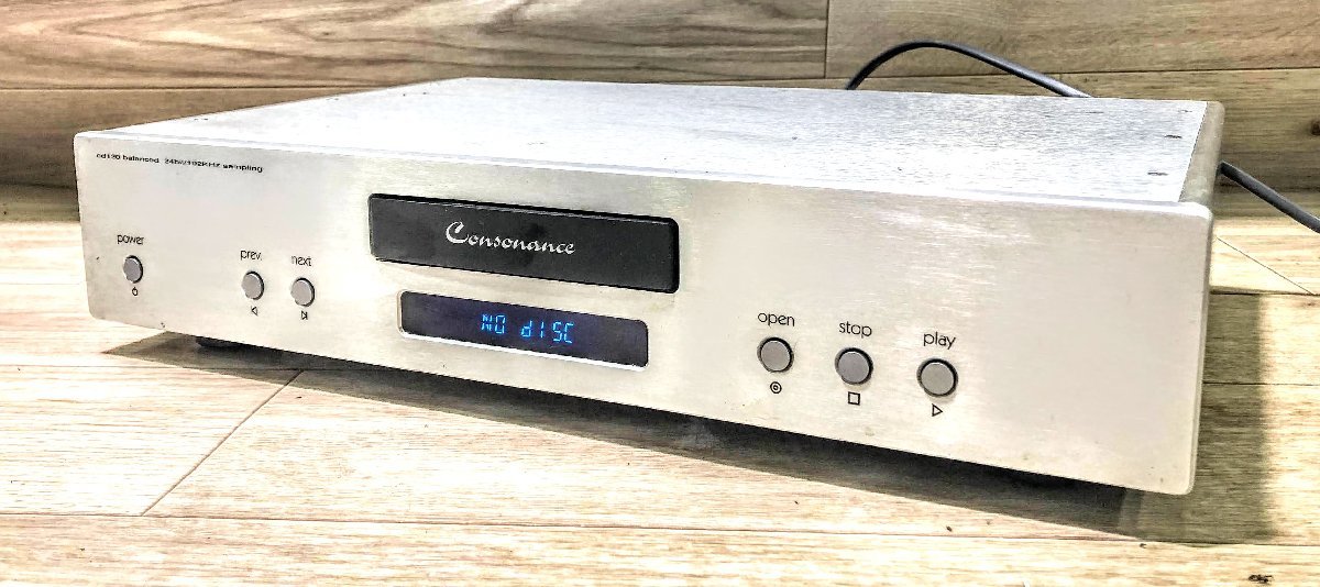 【やや傷や汚れあり】Opera Audio Consonance CD120 CD Player balanced 24bit/192KHz sampling ハイエンドCDプレーヤー 電源 ...