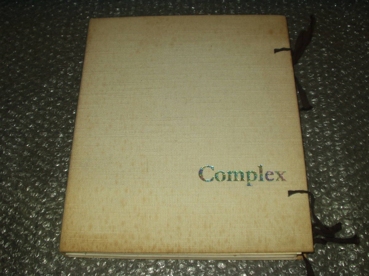 【傷や汚れあり】パンフ★COMPLEX/コンプレックス(吉川晃司/布袋寅泰)「ROMANTIC EXTRA」1990/11/8@東京ドーム限定フォトカード式パンフレットの落札情報詳細 ...