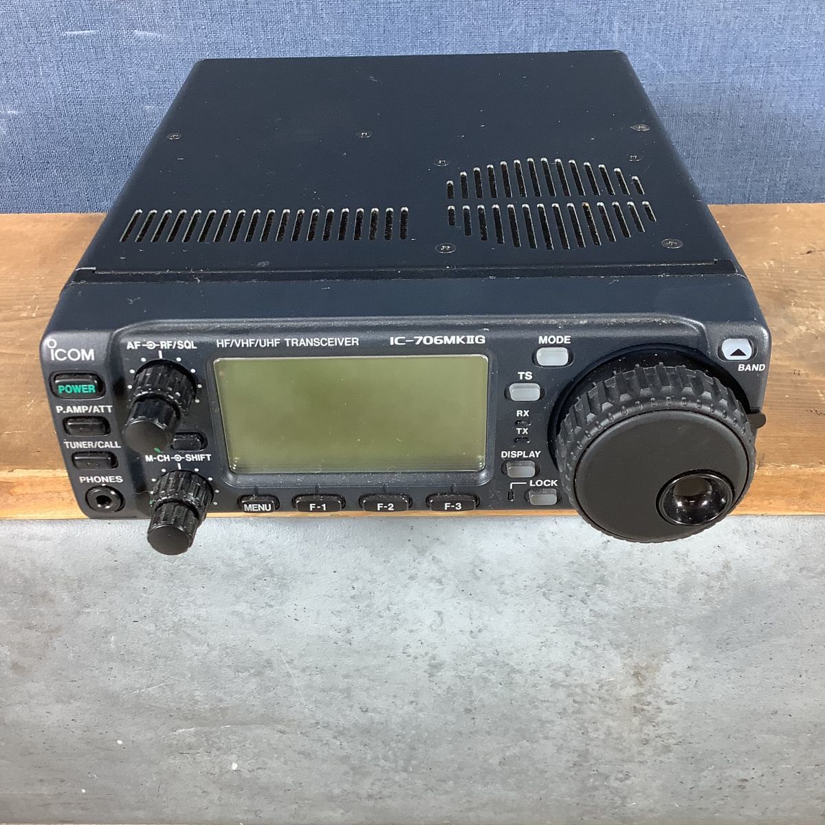 【傷や汚れあり】W002【動作未確認】 ICOM／アイコム. IC-706 MKⅡG M. 無線機／トランシーバーの落札情報詳細 - ヤフオク ...
