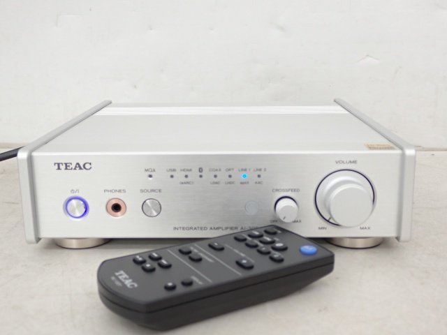 【目立った傷や汚れなし】TEAC USB DAC/Bluetooth/eARC搭載 ステレオプリメインアンプ AI-303 2022年製 ...