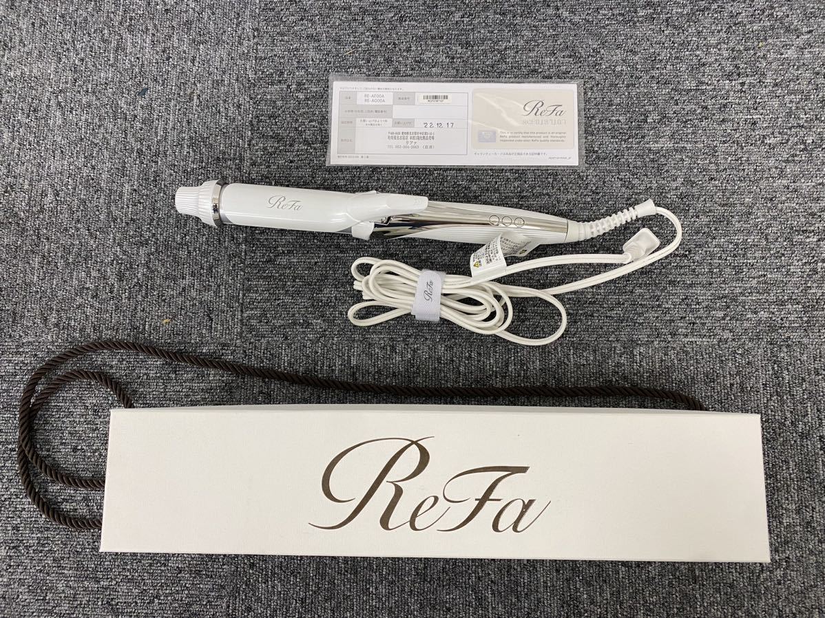 【目立った傷や汚れなし】★2020年製★MTG ReFa/リファ【 ビューテック カールアイロン 26mm 】RE-AG00Aの落札情報詳細 - ヤフオク落札価格検索 オークフリー