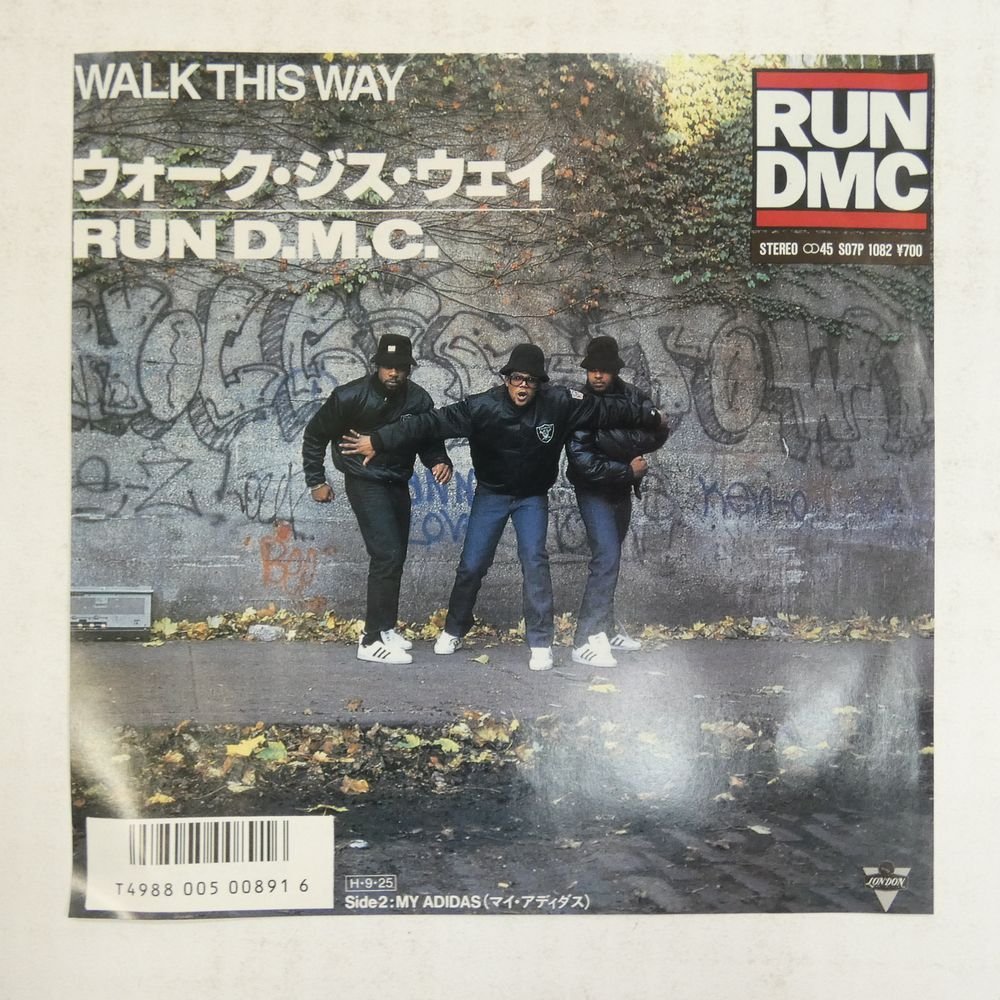 【やや傷や汚れあり】RUN-DMC / WALK THIS WAYの落札情報詳細 - ヤフオク落札価格検索 オークフリー