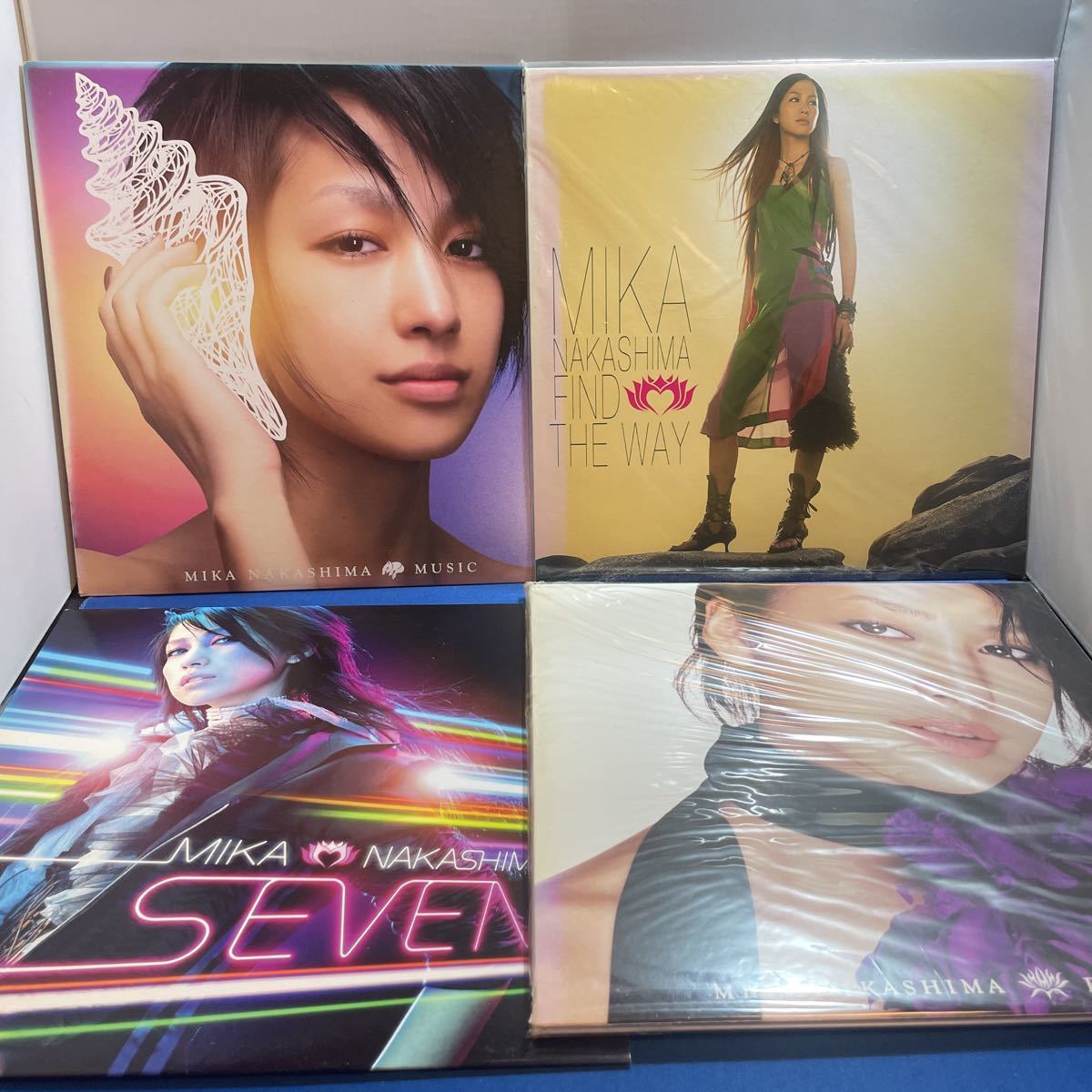 【やや傷や汚れあり】中島みか Lp4枚まとめ売り レコード 未開封品あり Sevenbestfind The Way アルバム レトロ アンティーク 音楽 アーティストの落札情報詳細