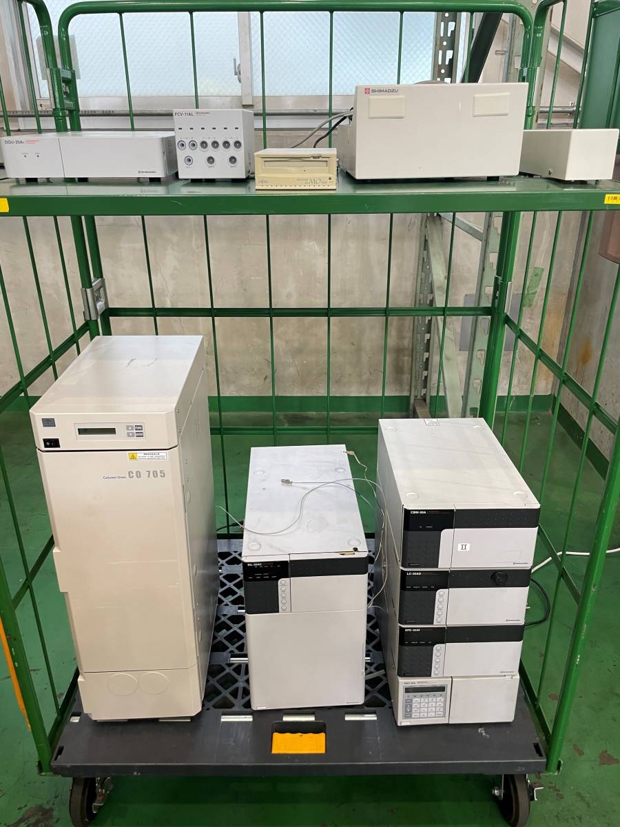 【やや傷や汚れあり】【埼玉発】島津製作所 / SHIMADZU 液体クロマトグラフ 液クロ SIL-20AC 他 一式 セットの落札情報詳細 - Yahoo!オークション落札価格検索 オークフリー