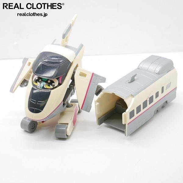 【傷や汚れあり】【箱無し】TOMY/トミー 電光超特急ヒカリアン 014 E3 レーサー秋田新幹線 E3系 こまち/ロボット /000の落札情報詳細 - ヤフオク落札価格検索 オークフリー