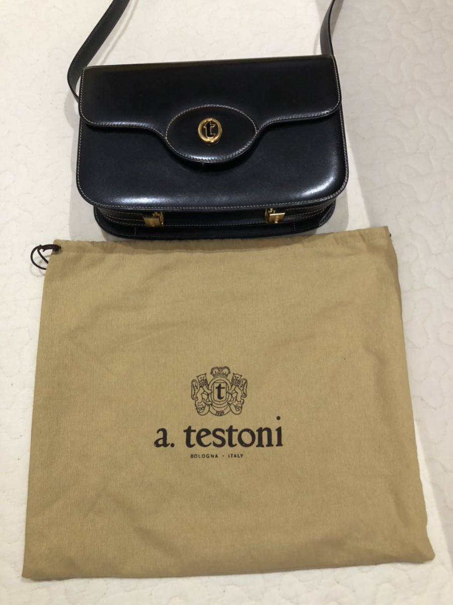 【やや傷や汚れあり】a.testoni（ア・テストーニ） ブランド ハンドバック 中古品の落札情報詳細 - Yahoo!オークション落札価格 ...