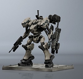 【未使用】ARMORED CORE VI FIRES OF RUBICON コレクターズエディション AC「NIGHTFALL」スタチューのみ ...