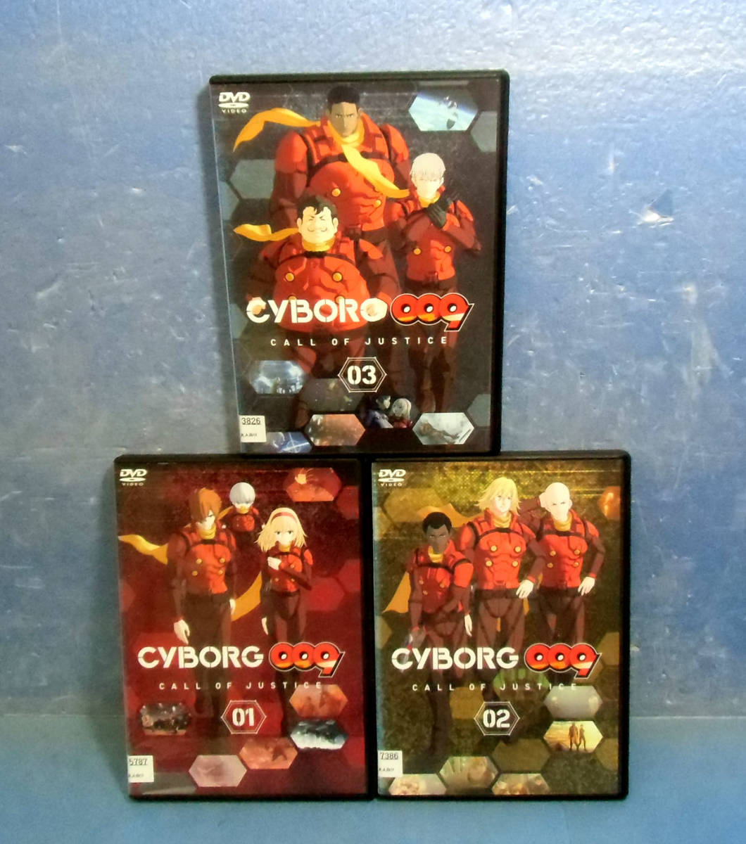 【やや傷や汚れあり】 CYBORG 009 CALL OF JUSTICE全3巻（全12話）河本啓佑/福圓美里 サイボーグ009・石ノ森章太郎 ...