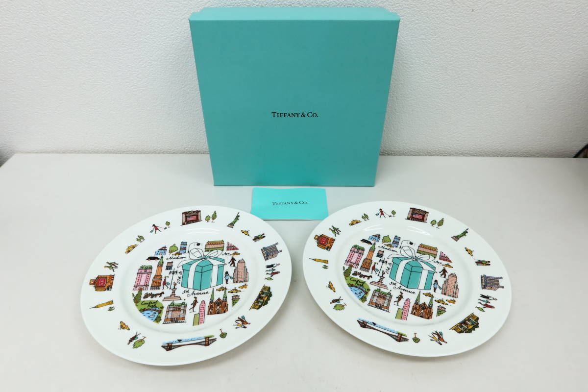 【未使用】ティファニー 5THアベニュー プレート 2772 3934 未使用品の落札情報詳細 - ヤフオク落札価格検索 オークフリー