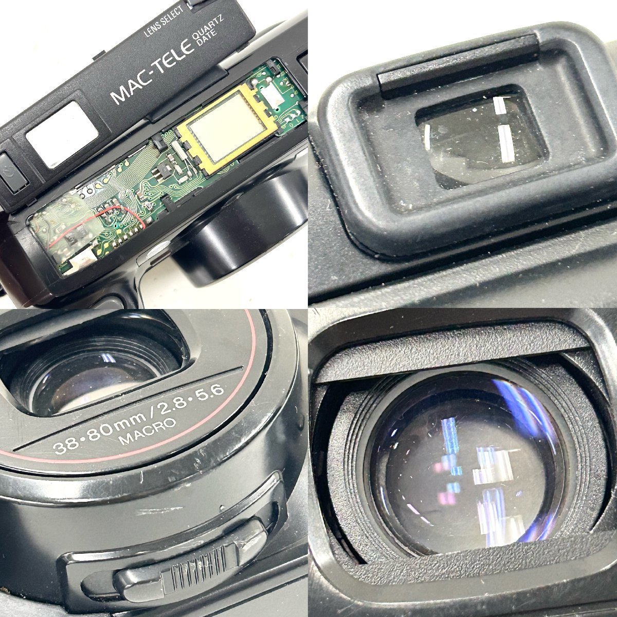 【全体的に状態が悪い】 カメラまとめ売り5点セット ミノルタ MAC-TELE 60 RIVA ZOOM 70 フジフィルム DS-20 ...