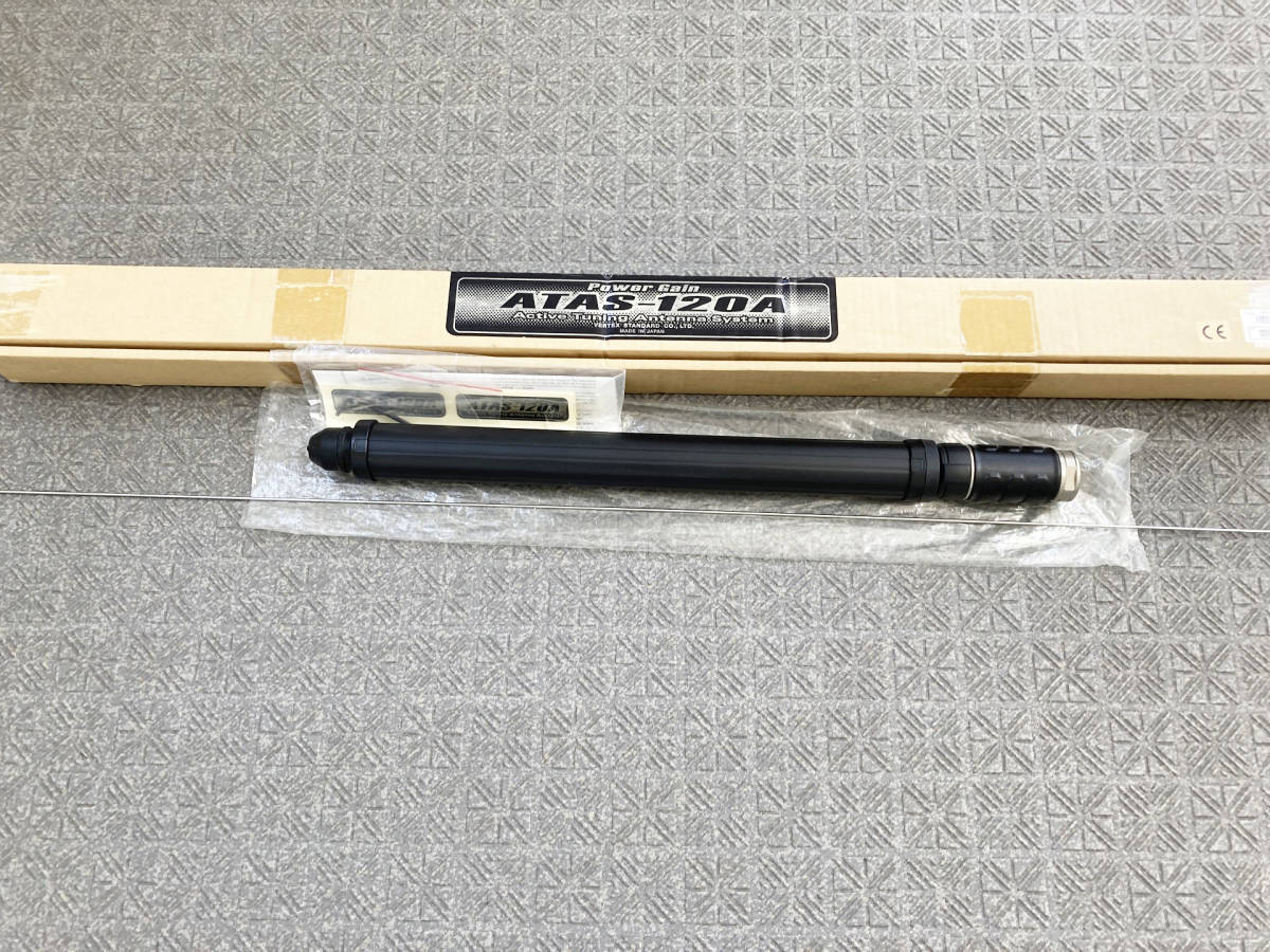 【やや傷や汚れあり】YAESU ATAS-120A アクティブチューニング・アンテナシステム 使用品の落札情報詳細 - Yahoo ...