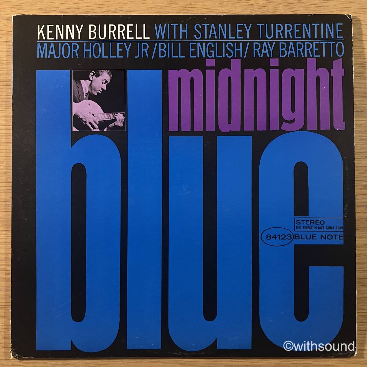 【傷や汚れあり】KENNY BURRELL Midnight Blue US REISSUE LP 1967 LIBERTY BLUE ...