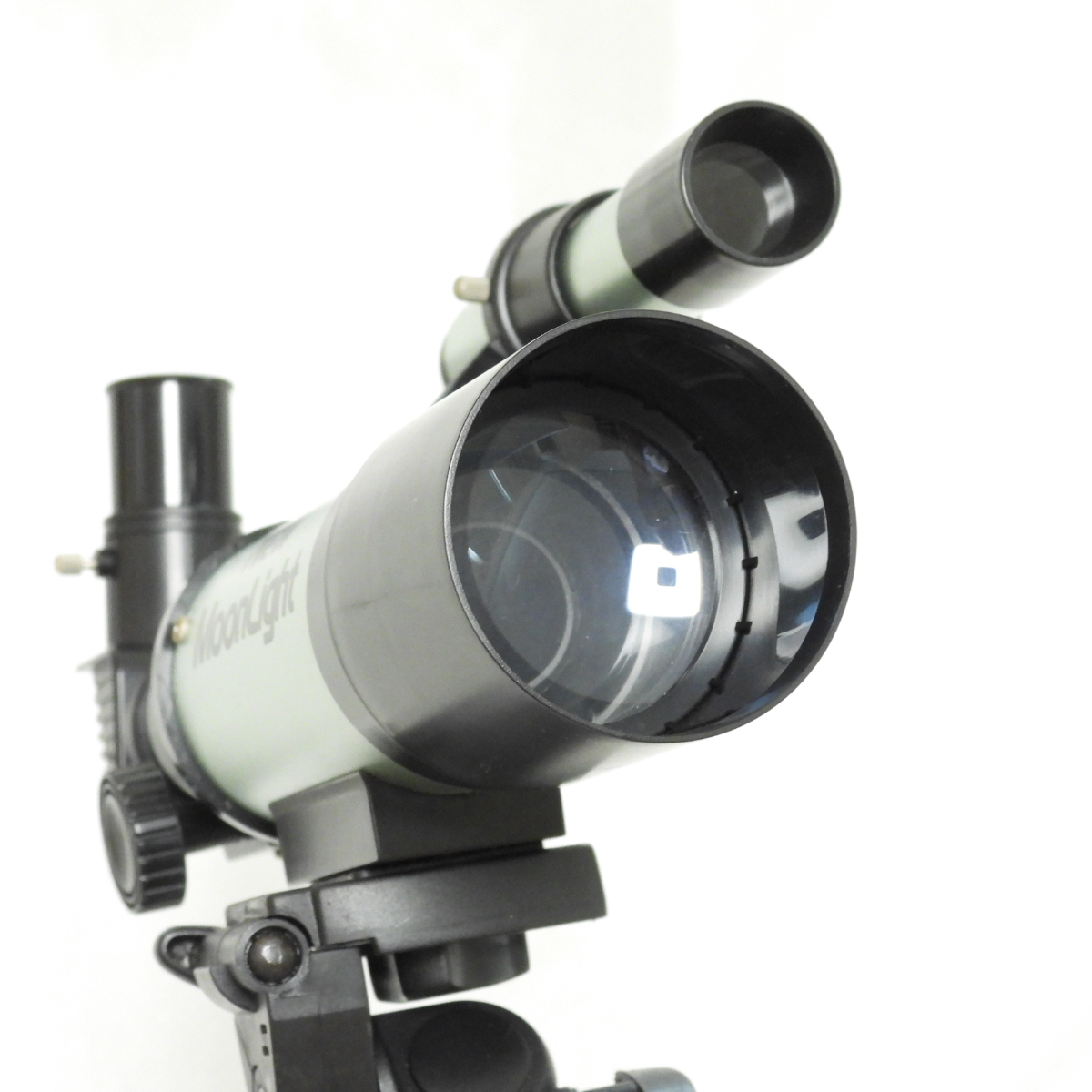 【やや傷や汚れあり】KENKO 小型望遠鏡 NEW MOON LIGHTセット 接眼レンズ3本 バローレンズ 天頂プリズム ニュームーンライト ...