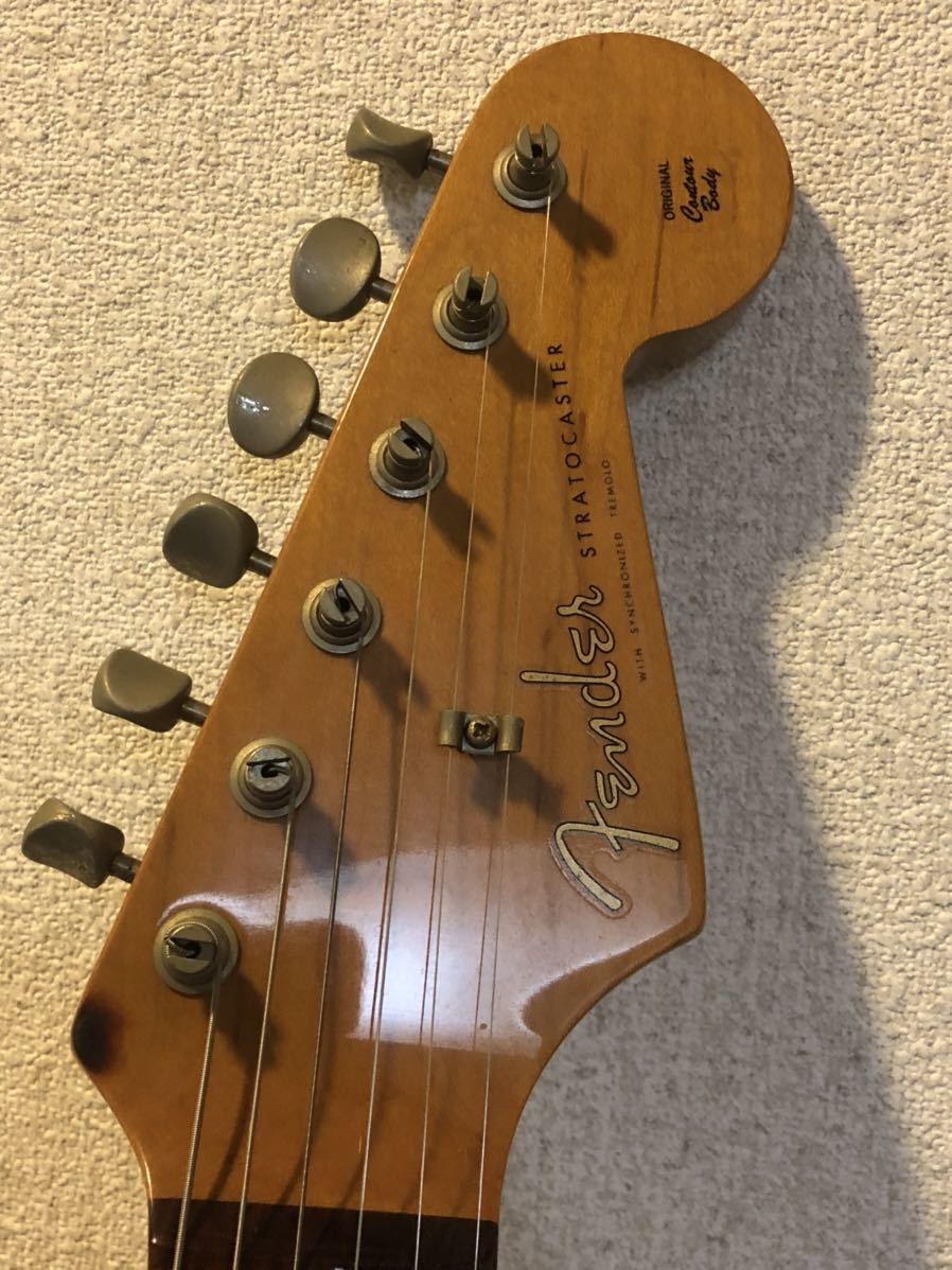 【やや傷や汚れあり】Fender/U.S.A. 62 STRAT 3SB RN ハードケース付きエレキギター Stratocasterストラト ...
