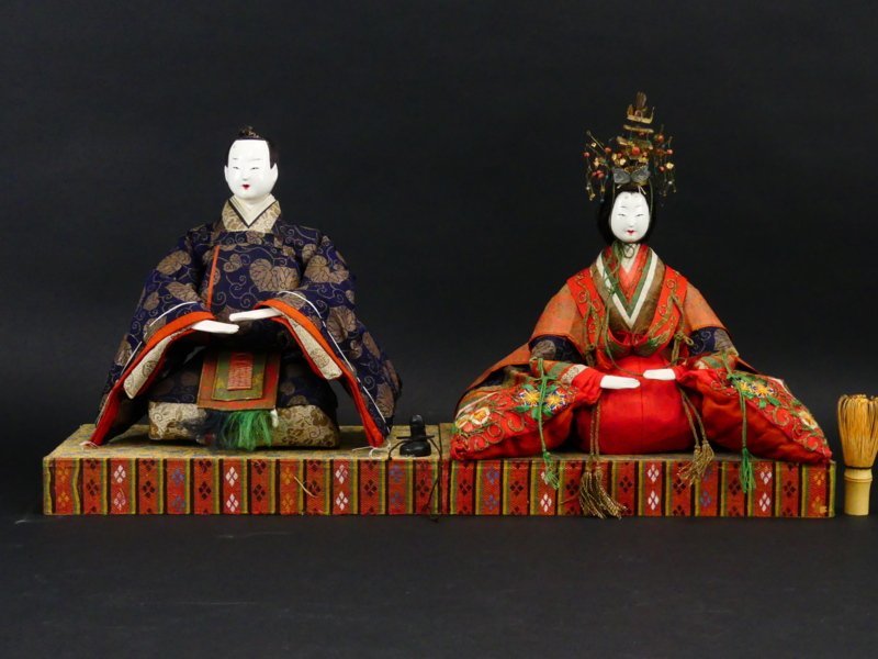 【傷や汚れあり】v412 初出し 江戸期 享保雛 大阪屋吉兵衛 雛人形 内裏雛 高さ40cm 親王飾 時代雛の落札情報詳細 - Yahoo!オークション落札価格検索 オークフリー