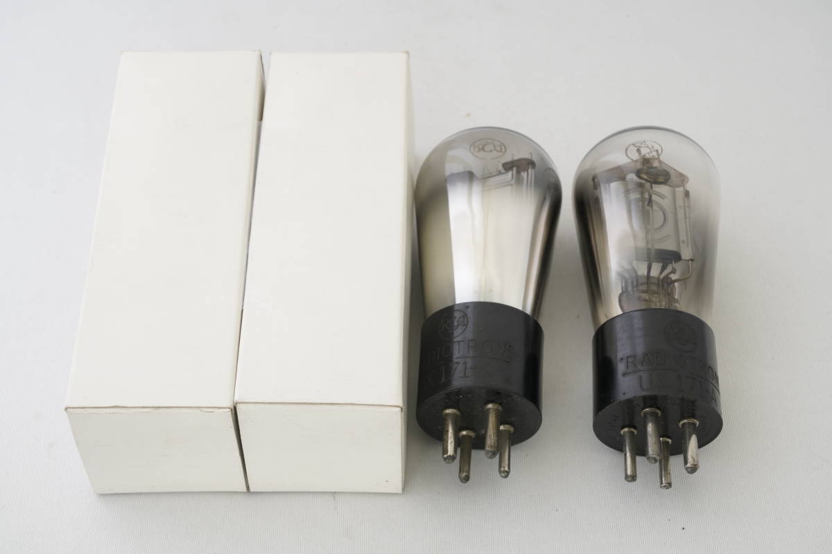【目立った傷や汚れなし】真空管 171A RCA 2本1組 動作品の落札情報詳細 - ヤフオク落札価格検索 オークフリー