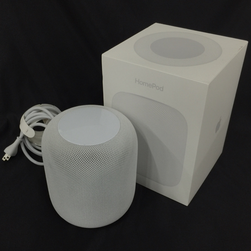 【目立った傷や汚れなし】1円 Apple HomePod MQHV2J/A ホワイト 動作確認済 ホームポッドの落札情報詳細 - ヤフオク落札価格検索 オークフリー