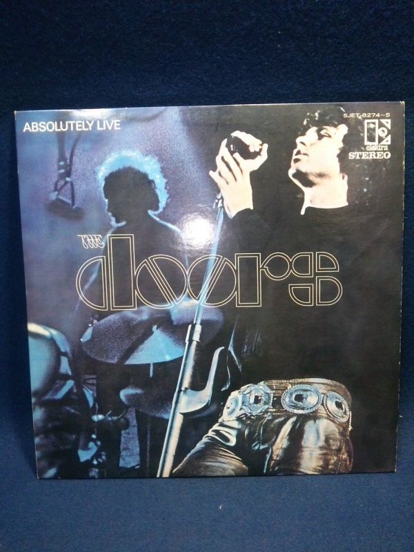 【やや傷や汚れあり】【LPレコード】 ドアーズ The Doors「ABSOLUTELY LIVE」ライブ ビクター/SJET-8274~5 ...
