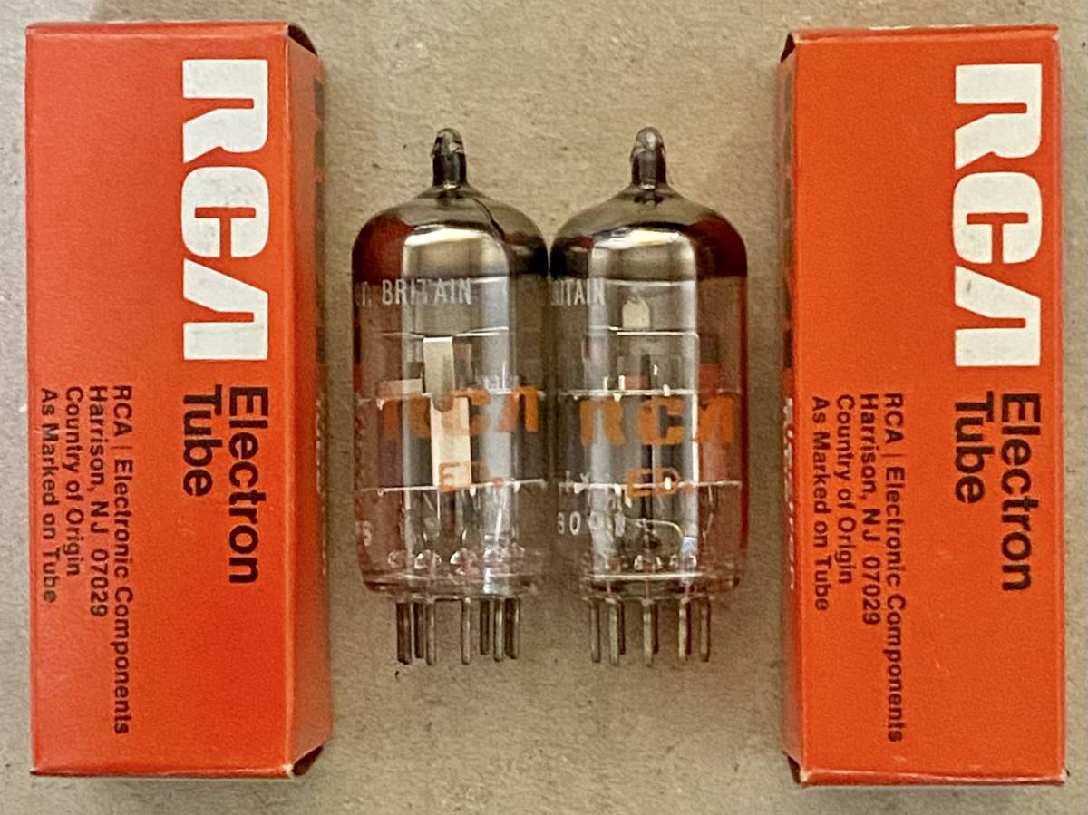 【未使用】 NEW19615 RCA 6ES8/ECC189（Mullard Blackbarn製、MADE IN GT. BRITAIN ...
