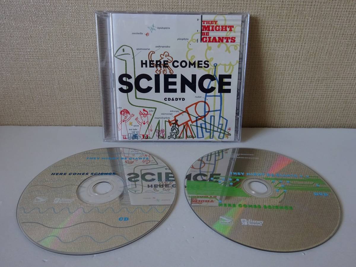 【やや傷や汚れあり】used★US盤★CD+DVD / THEY MIGHT BE GIANTS ゼイ・マイト・ビー・ジャイアンツ HERE ...