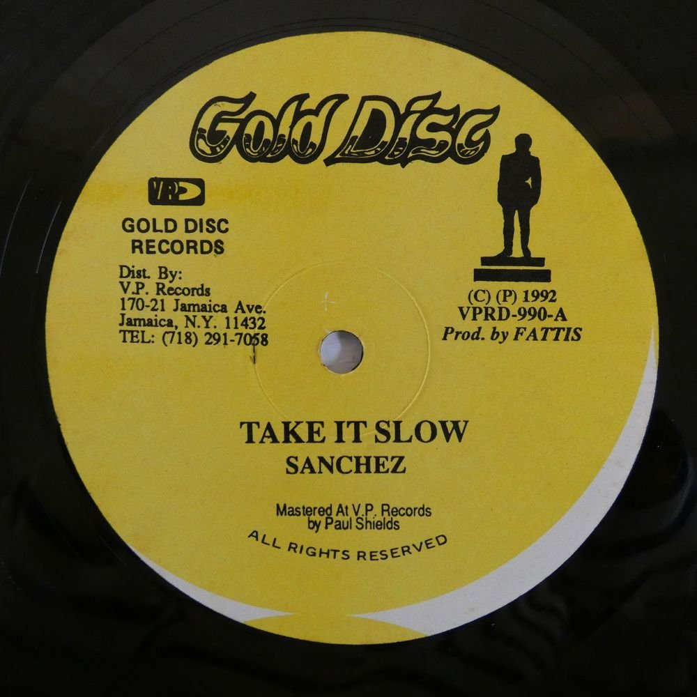 【やや傷や汚れあり】46048932;【US盤/VP Records/12inch/45RPM】Sanchez / Papa Cat / Take It Slow / One Gal ...